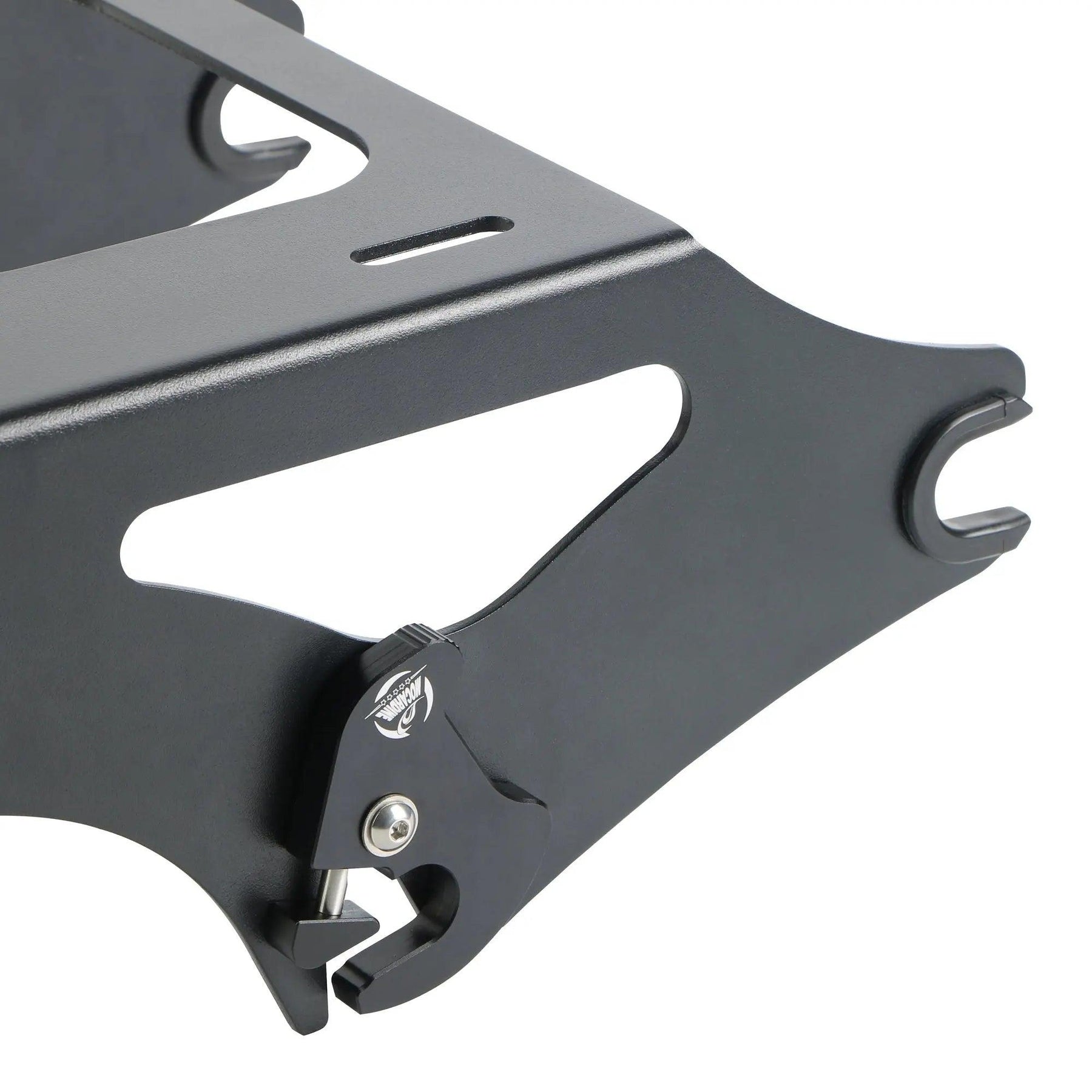 Harley Tour Pack Mount: Two-Up Black Detachable Kit – Mocardine