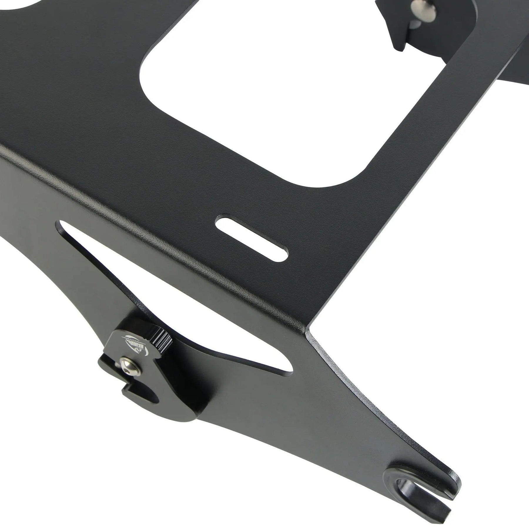 Harley Tour Pack Mount: Two-Up Black Detachable Kit – Mocardine