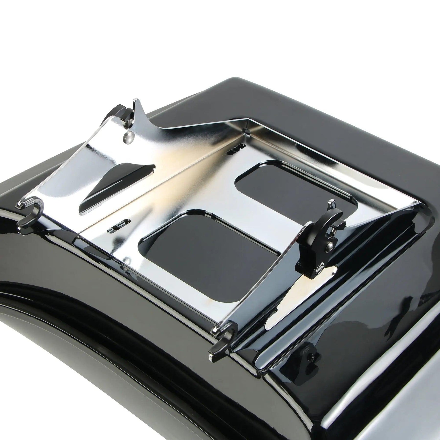 Harley Tour Pack Mount: Two-Up Black Detachable Kit – Mocardine