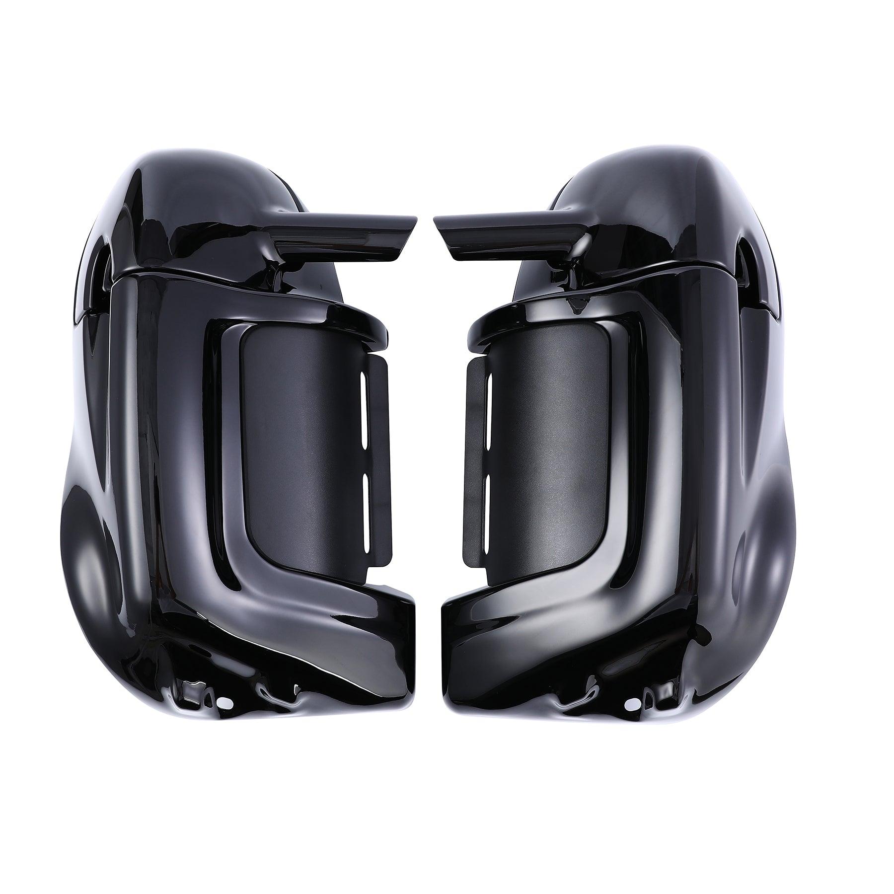 Vivid Black Lower Vented Fairings for Harley Davidson – Mocardine